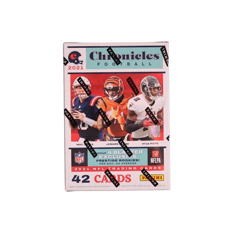 2021 Panini Chronicles Football Blaster 20 Box Case