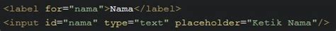 Membuat Animasi Pada Kolom Input Text
