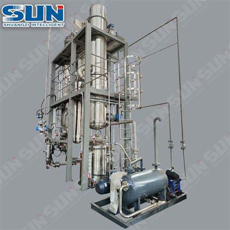 Industrial Single Effect Falling Film Evaporator Extraction Liquid