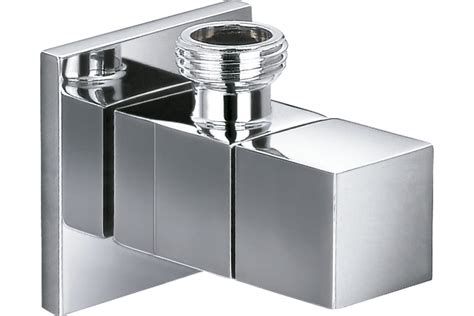 Угловой настенный вентиль CLEVER BIMINI 1/2" х 3/8" для подключения ...