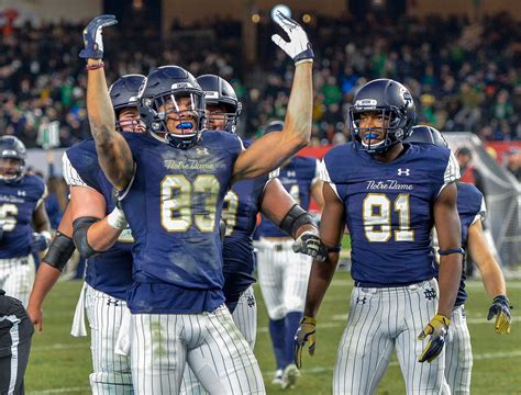Notre Dame Wins Big Looks Ahead To Possible Playoff Spot Fox News