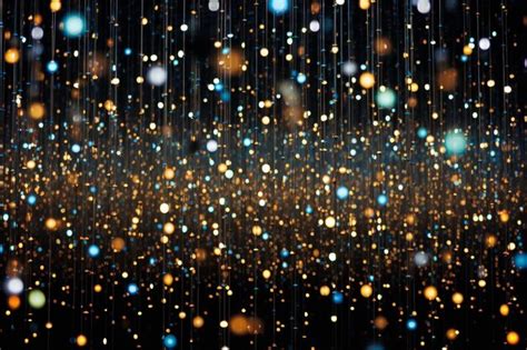 Abstract Twinkling Lights Abstract Pattern Background Gradient