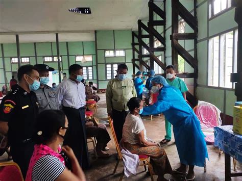 ဝန်းသိုမြို့နယ်တွင် ပြည်သူ ၃၄၅၅ ဦးကို ဒုတိယအကြိမ်မြောက် ကိုဗစ် ၁၉ ရောဂါကာကွယ်ဆေးထိုးနှံပြီးစီး