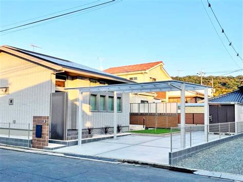 栃木県足利市T様邸 新築外構工事 群馬 外構エクステリア工事専門店の平野ブロック 太田市