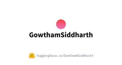 Gowthamsiddharth Gowtham Siddharth