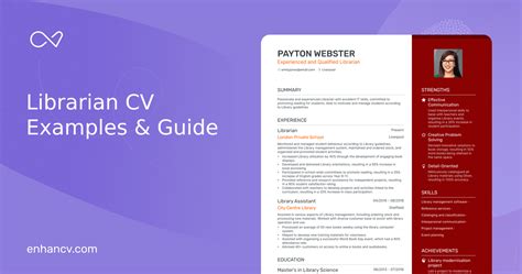 3 Librarian Cv Examples For 2024