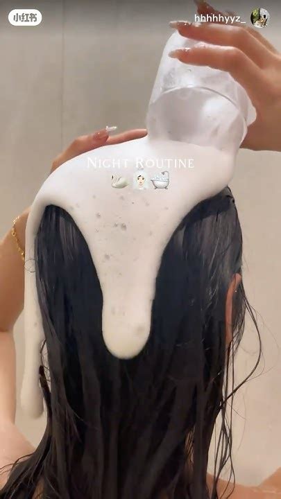Asmr Night Routine🧖🏻‍♀️🫧☁️ Asmr Skincareroutine Haircare Selfcare