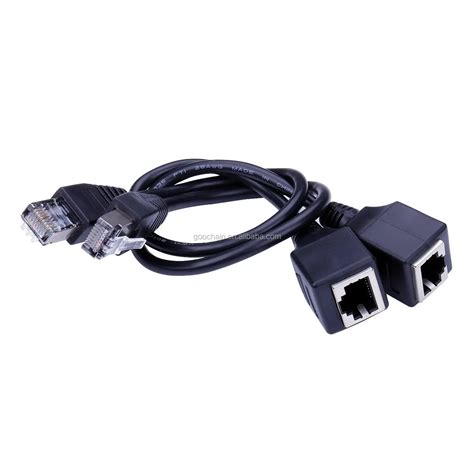Cable De Red Ethernet Lan Macho A Hembraextensor De Extensión Rj45