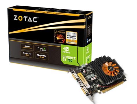 Geforce® Gt 730 Ddr3 Zotac