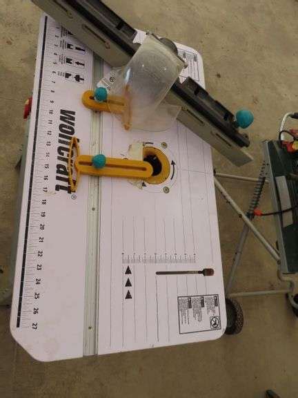 Wolfcraft Router Table Schmid Auction