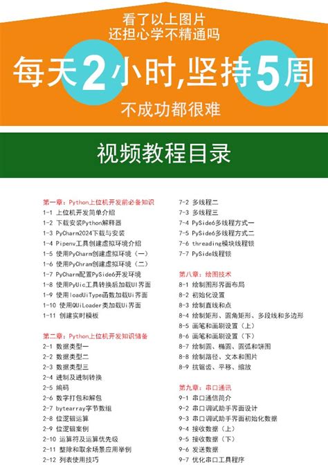 Python上位机开发教程 商品详细