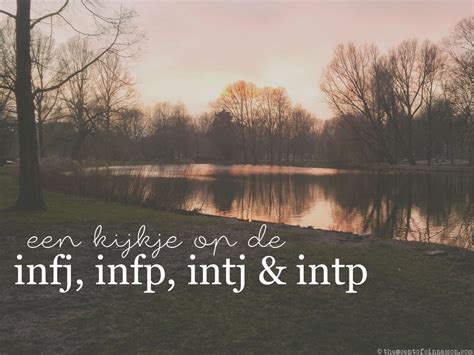 4x Myers Briggs Types Introvert And Intuïtief