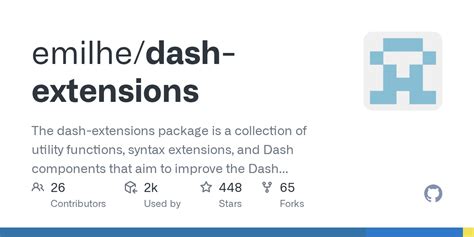 Github Emilhedash Extensions The Dash Extensions Package Is A Collection Of Utility