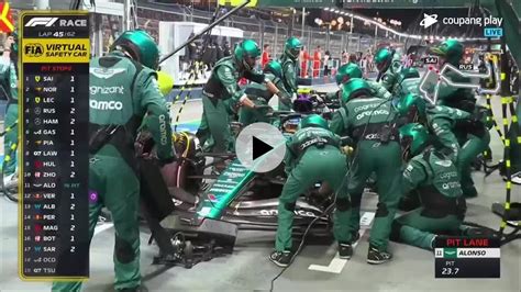 [f1 싱가포르] 알론소 피트 스탑 25 8 기타 스포츠 에펨코리아