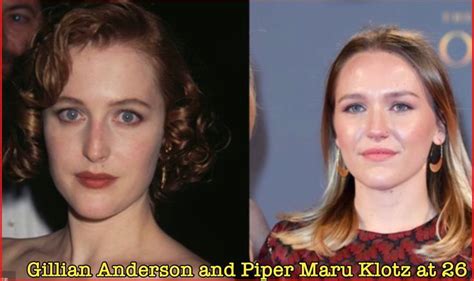 Gillian Anderson Daughter Piper Maru Klotz Gillian Anderson Piper