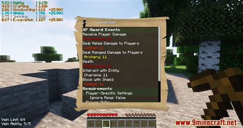 Project MMO Mod 1 19 2 1 18 2 Level Up Your Character Mc Mod Net