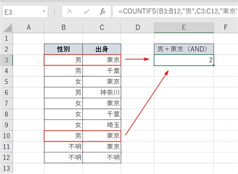 Excelのcountif関数で複数条件or（または）の役割を果たす方法｜office Hack