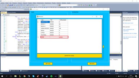 Visual Basic Net Junto Con Un Select Sumar Una De Las Columnas De Una Tabla Y Mostrarla Al