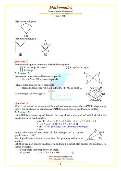 Ncert Solutions For Class 8 Maths Exercise 3 1 Artofit
