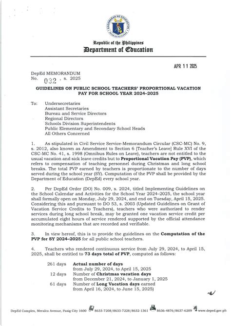 Read Deped Memorandum No 32 S Deped Pmes 2024 2025 Facebook
