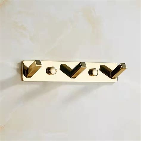 Wall Mounted Brass Material Gold Bathroom Accessor Grandado