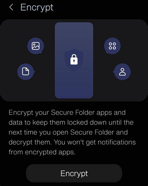 Secure Folder Encryption R Oneui