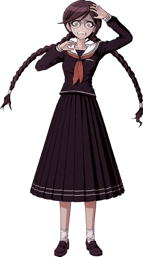 Image Danganronpa 1 Toko Touko Fukawa Fullbody Sprite 06png Danganronpa Wiki Fandom
