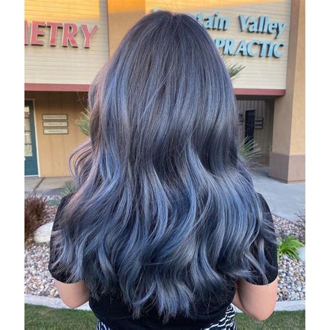 Ash Blue Ash Gray Blue Smoke Gray Hair Color Abu Biru Abu Kelabu Biru