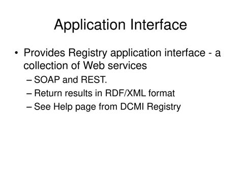 An Overview Of Dublin Core Metadata Schema Registry Ppt Download
