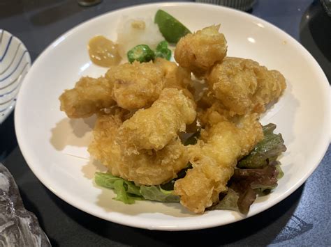 Shin Keyバラモンp On Twitter 大分の夜！！「宇良神」さんにて大分名物とり天に差し盛り！さらにりゅうきゅう！！そして