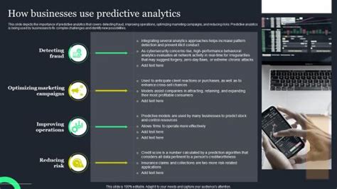 predictive analytics use cases powerpoint presentation and slides