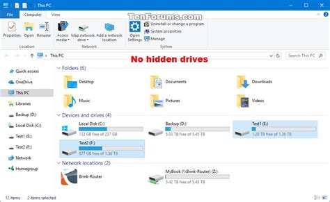Hide Specific Drives In Windows Tutorials