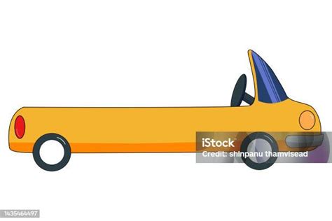 귀여운 자동차 리무진 만화 개념 흰색 배경에 고립 된 벡터 일러스트레이션 교통수단에 대한 스톡 벡터 아트 및 기타 이미지 교통수단 긴 단순함 Istock