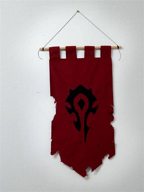 Horde Banner World Of Warcraft Home Decor Wow Lion Banner Decoración
