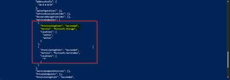 Virtual Network Service Endpoint Stack Overflow