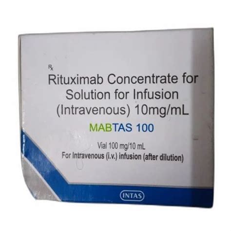 Rituximab Concentrate Injection Intas Pharmaceauticals Ltd 100mg