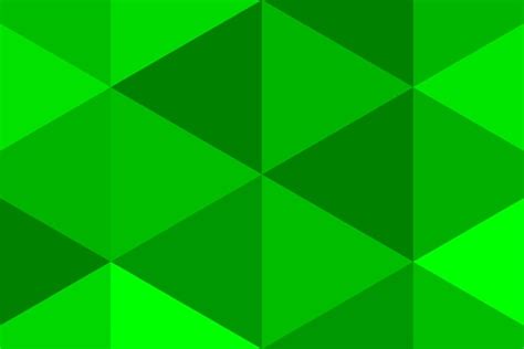 Arrière Plan Du Triangle Vert Vecteur Premium