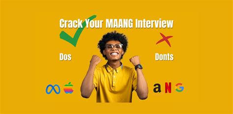 Maang Interview Dos And Donts