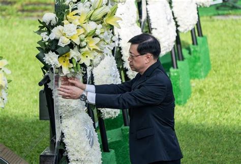 香港抗戰勝利紀念儀式 李家超率政府官員出席 兩岸 中時
