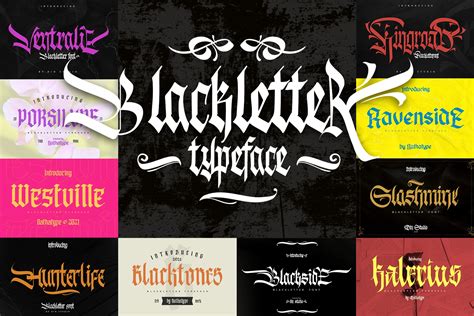 11 Best Blackletter Fonts To Make Your Designs Look Dramatic