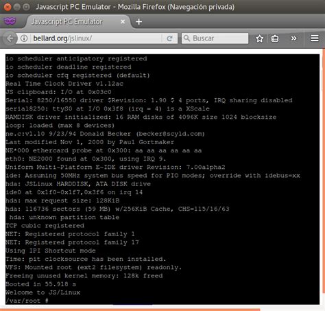 Practicar Comandos B Sicos De Linux Desde El Navegador Jslinux Ingdiaz