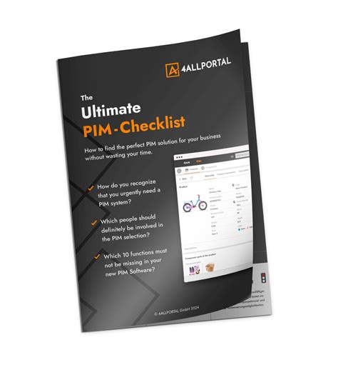 Ultimate Pim Checklist Download Now Pdf