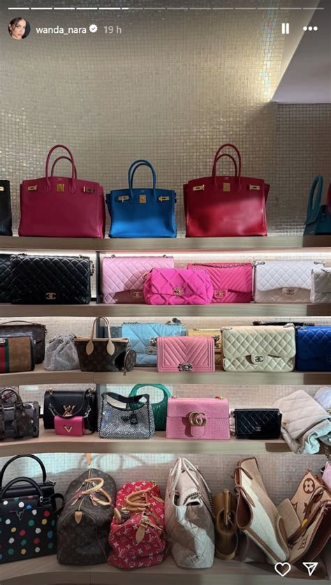 Wanda Nara Mostró Cómo Es Su Millonaria Colección De Carteras Y Zapatos