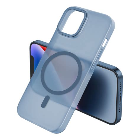 Buff Iphone 14 Taofit Magsafe Kılıf Mavi Troyestore