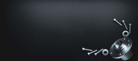 수리 서비스 어두운 배너 배경에 자동차 정비사 예비 또는 자동차 조각 새로운 금속 자동차 부품세트 텍스트 공간이 있는 수리 및 차량 서비스 0명에 대한 스톡 사진 및 기타