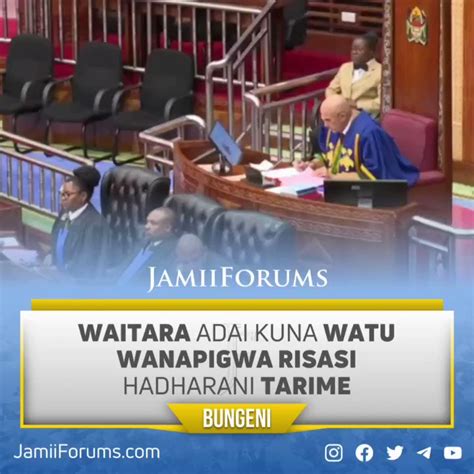 Jamii Forums On Twitter Mbunge Wa Tarime Vijijini Mwita Waitara