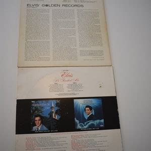 Elvis Golden Records LP Vinyl Record On Rca LSP E Stereo LP Album Near Mint Vintage