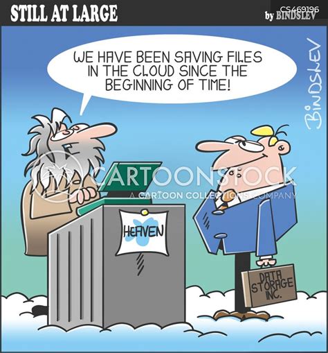 Data Storage Cartoons And Comics Funny Pictures From Cartoonstock