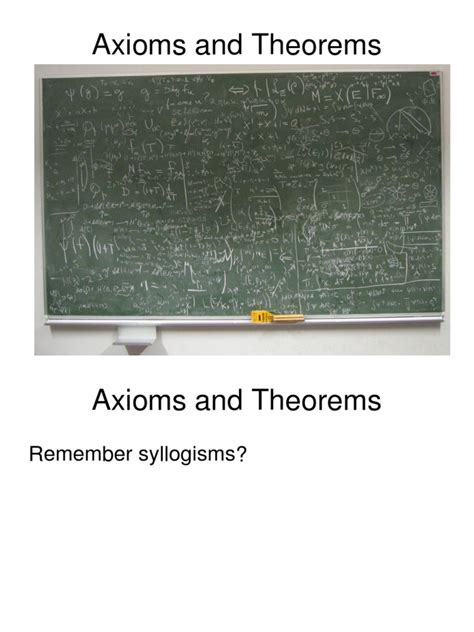 Axioms And Theorems Pdf Mathematical Proof Axiom