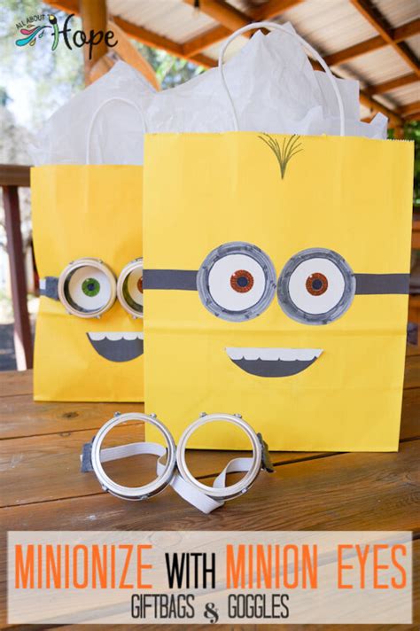 Minion Goggles Costume